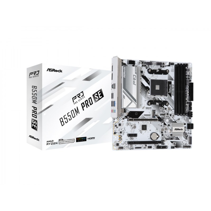 MOTHER ASROCK (AM4) B550M PRO SE - NYF SOLUCIONES INFORMÁTICAS