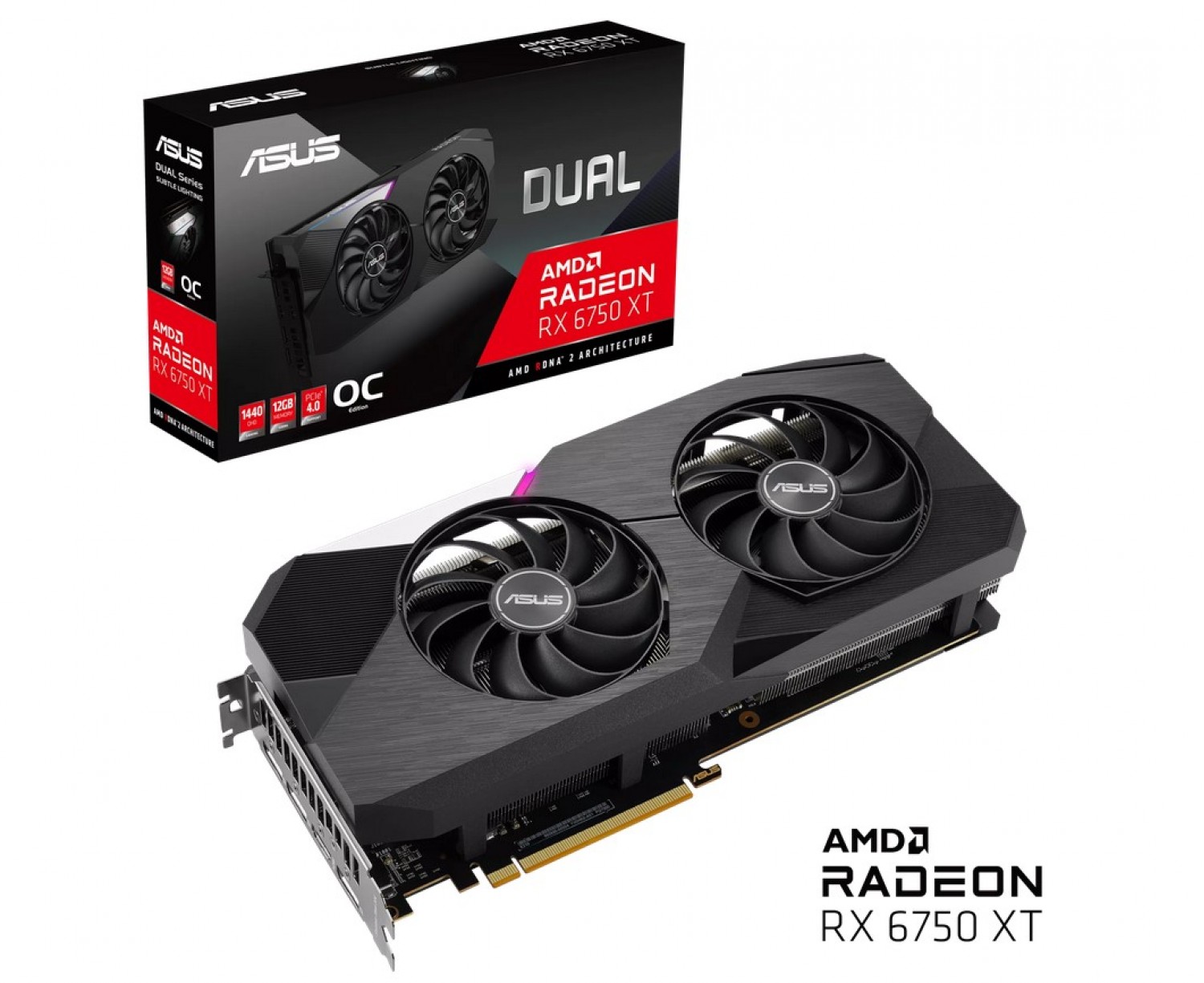 Placa De Video Asus Dual Rx 6750xt Oc 12gb | IgnaTech