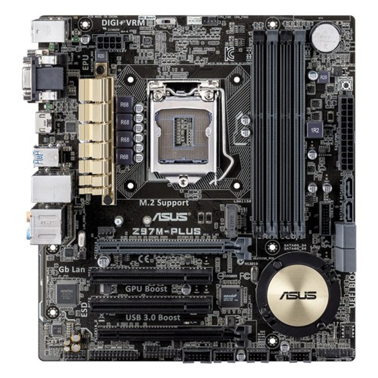 NEW BYTES MOTHER ASUS MOTHER ASUS (1150) Z97M PLUS Asus