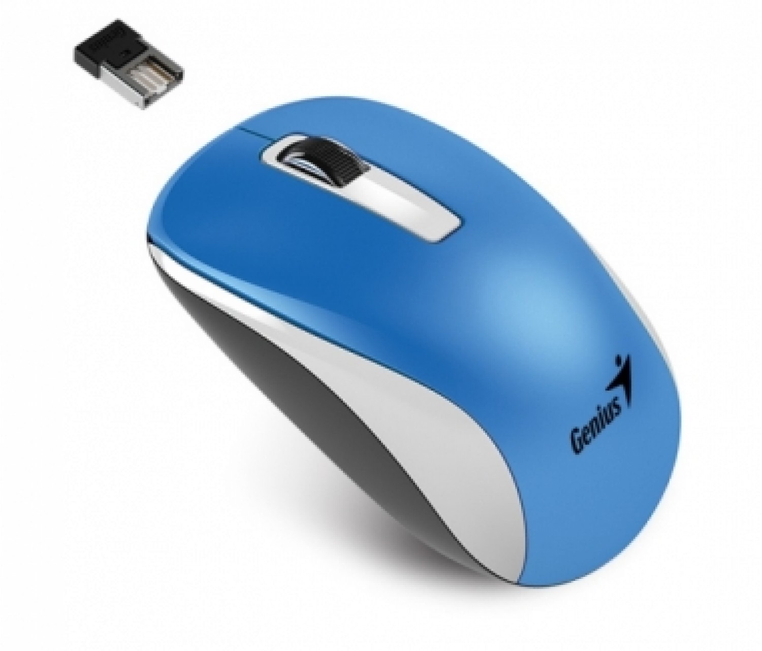 NEW BYTES MOUSES MOUSE GENIUS NX 7010 WHITE+BLUE WIRELESS Genius