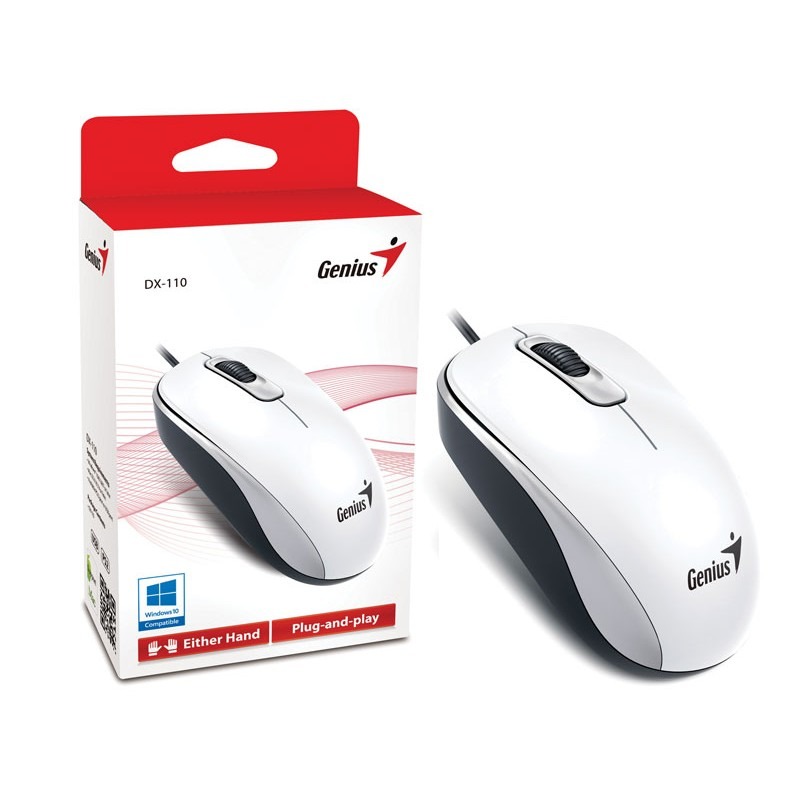 Mouse Genius Dx-120 G5 White Usb | The Gamer Shop