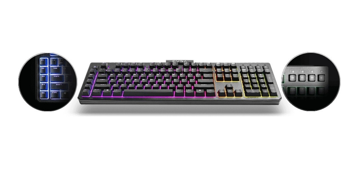 Teclado Gamer Evga Z12 Rgb Esp | IgnaTech