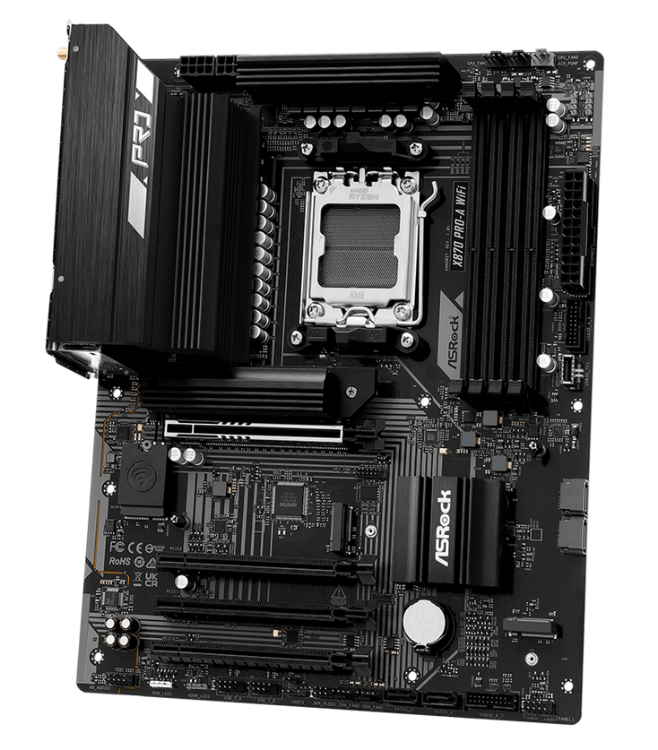 Mother Asrock (am5) X870 Pro-a Wifi | Crosshair Gaming Computacion