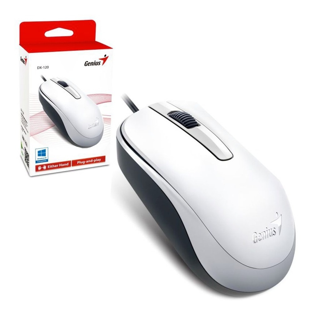Mouse Genius Dx-120 G5 White Usb | The Gamer Shop