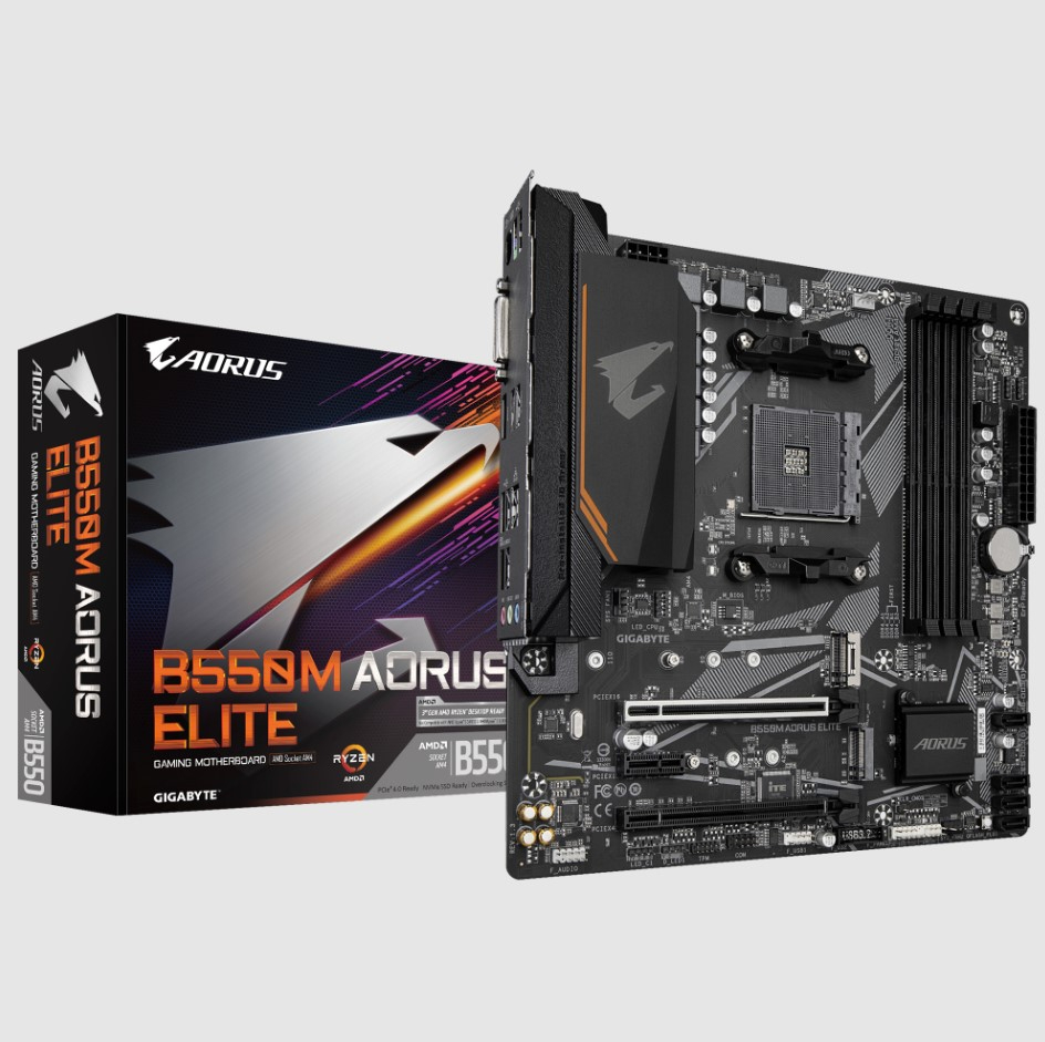 Mother Gigabyte Am4 B550m Aorus Elite 1.3 | Crosshair Gaming Computacion