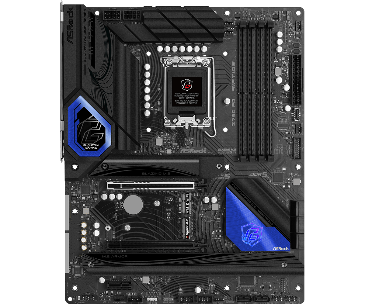 Mother Asrock (lga1700) Z790 Pg Riptide | Crosshair Gaming Computacion