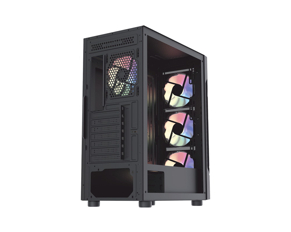 Gabinete Gamer Raidmax Vector V155 Black | Mundo Hardware