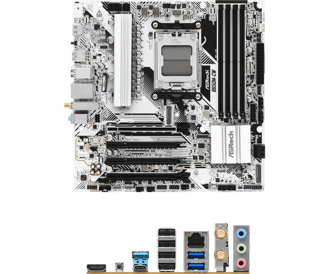 Mother Asrock (am5) B650m-cw Bulk | Crosshair Gaming Computacion